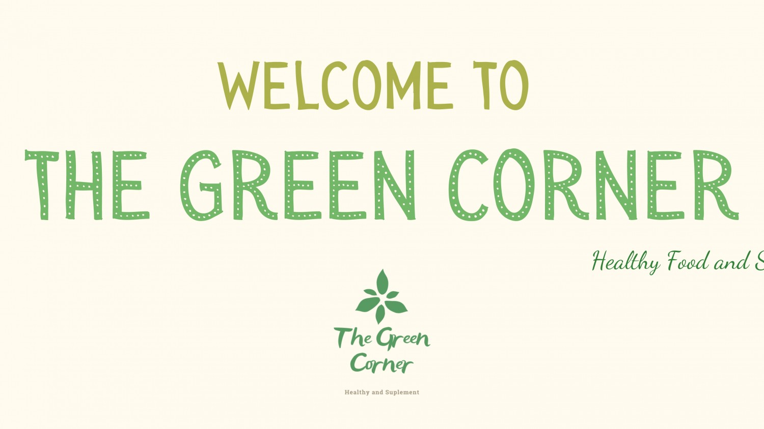 The Green Corner - Trang chủ
